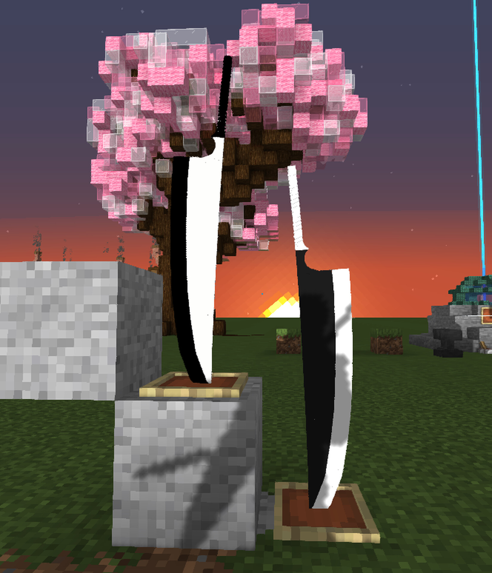 Zangetsu - Bleach Sword Minecraft Texture Pack