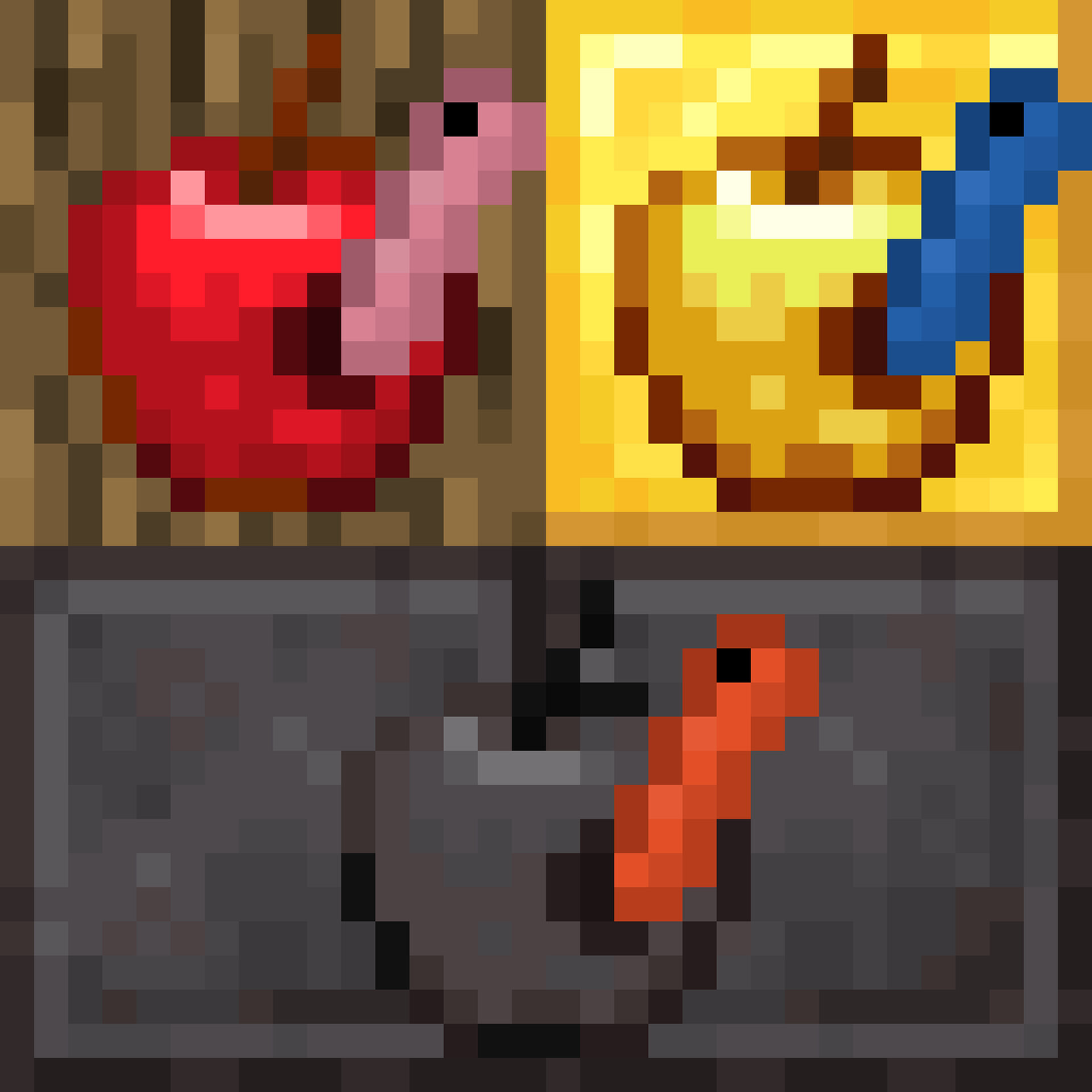 Worm Apples Minecraft Texture Pack