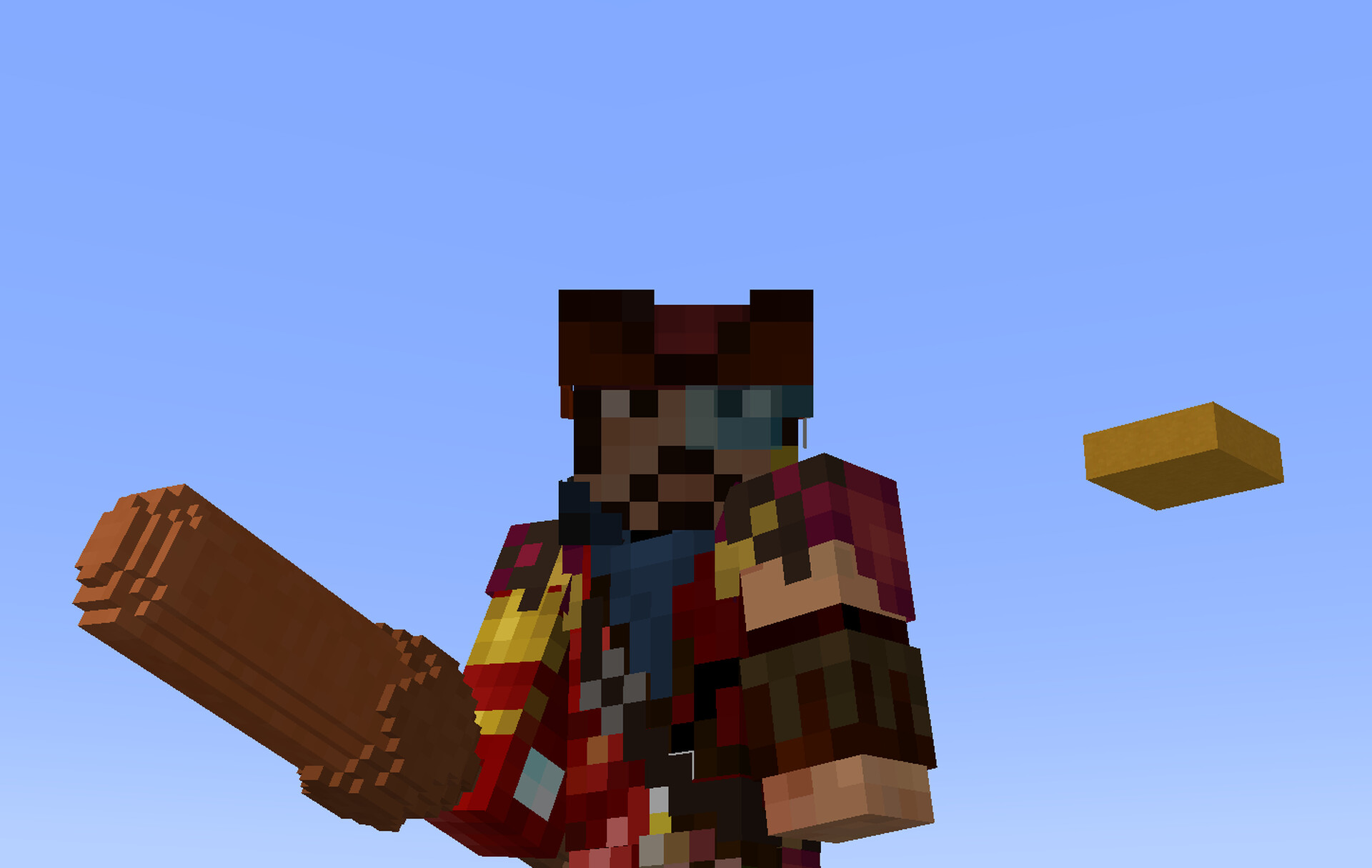 Acorn Helmet + Sword [1.18] Minecraft Texture Pack