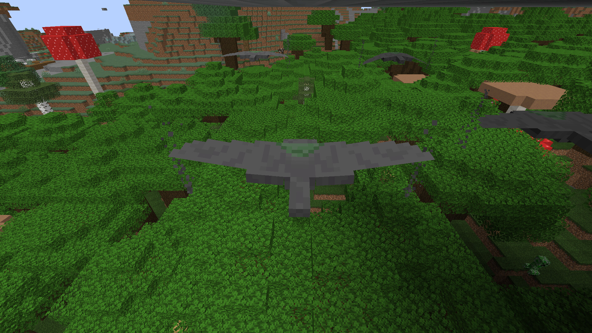 The phantoms are now pigeons Minecraft Texture Pack