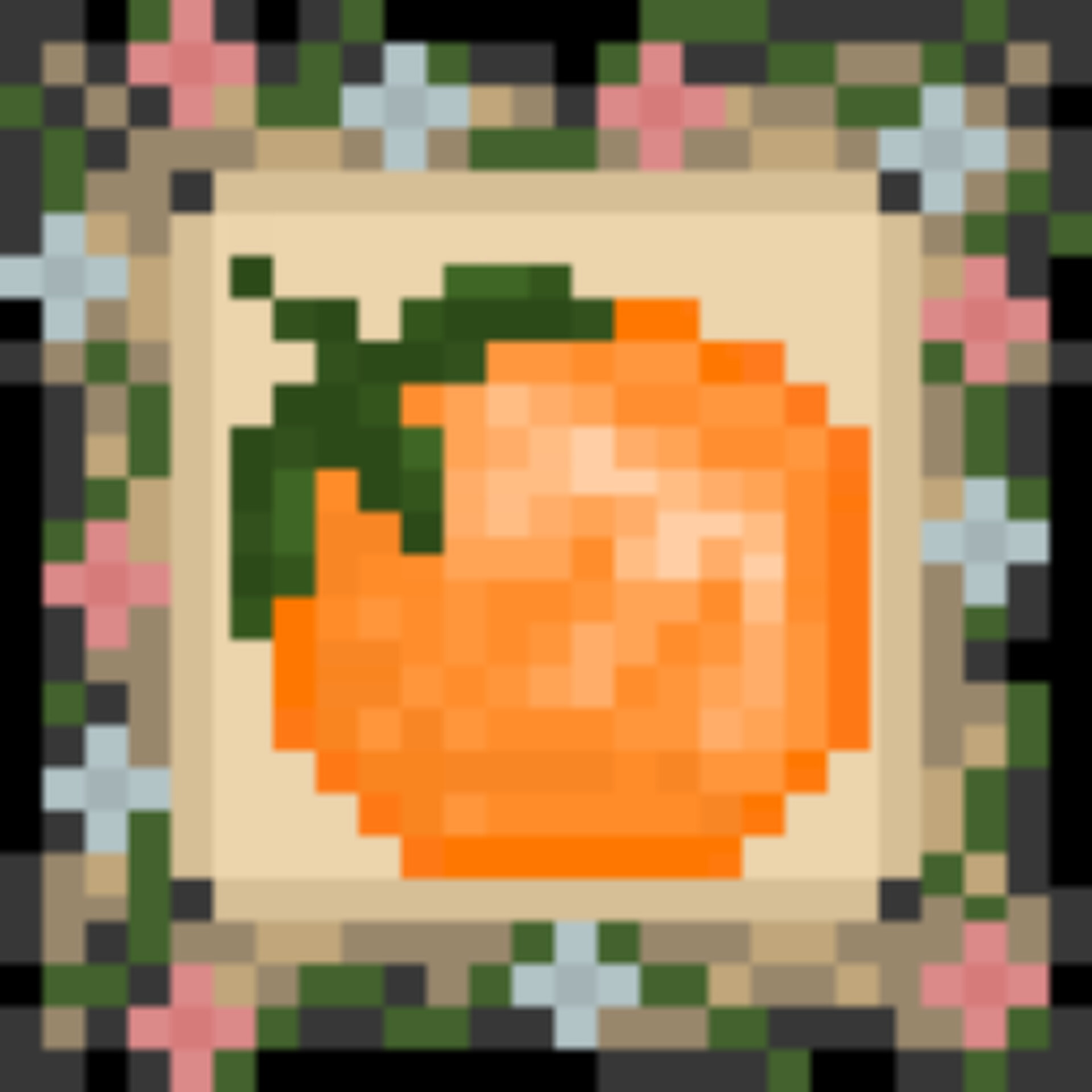 Orange GUI & Hotbar 🍊 Minecraft Texture Pack