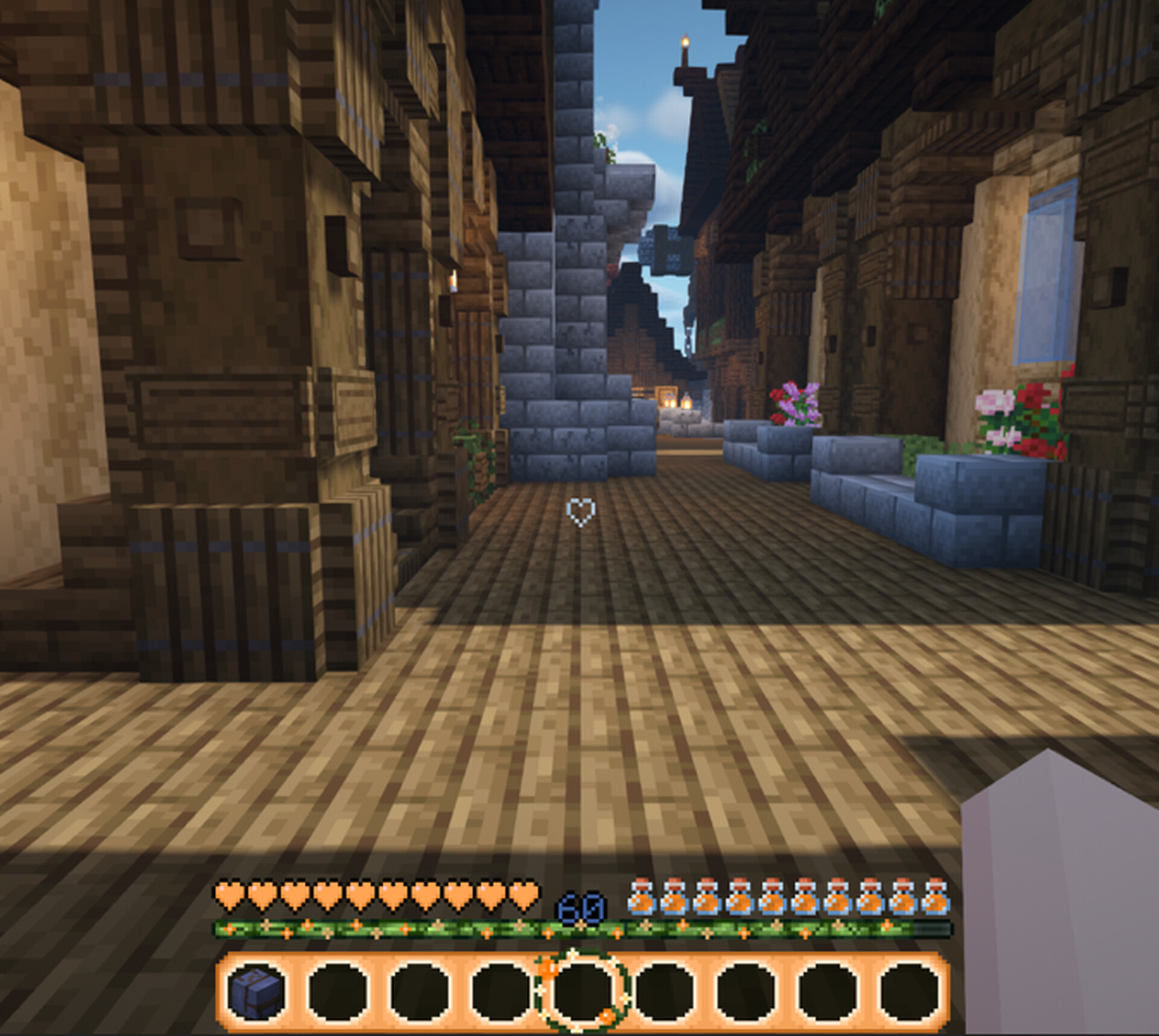 Orange GUI & Hotbar 🍊 Minecraft Texture Pack