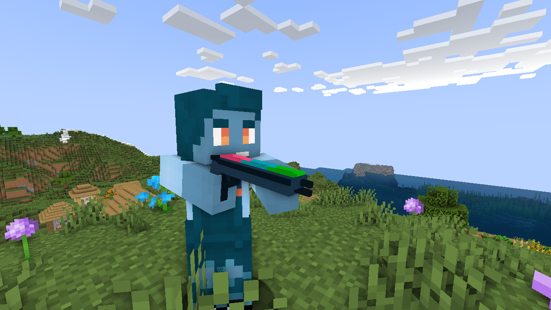 Laser Gun Minecraft Texture Pack