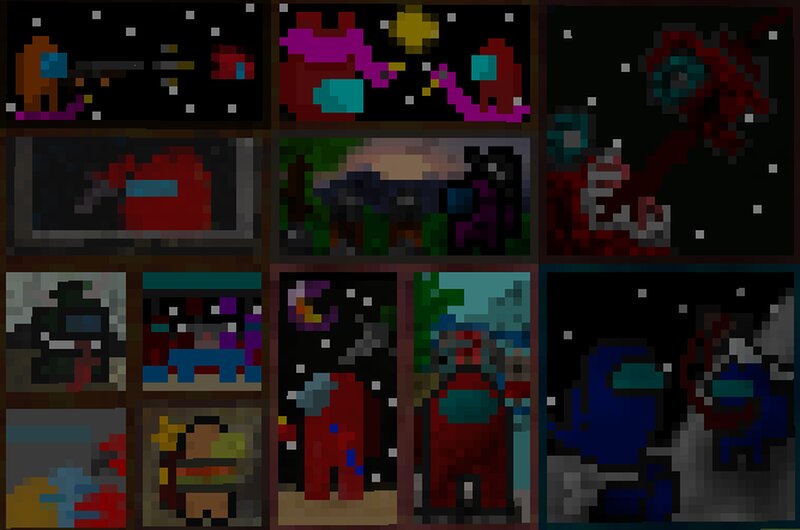 Kurry's Among Us Paintings Minecraft Texture Pack