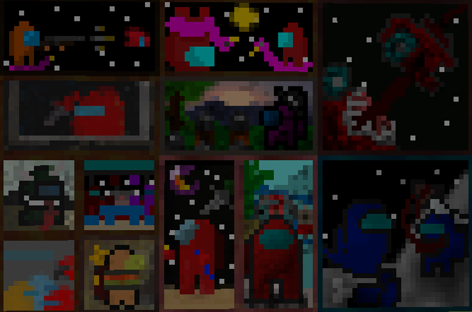 Kurry's Among Us Paintings Minecraft Texture Pack