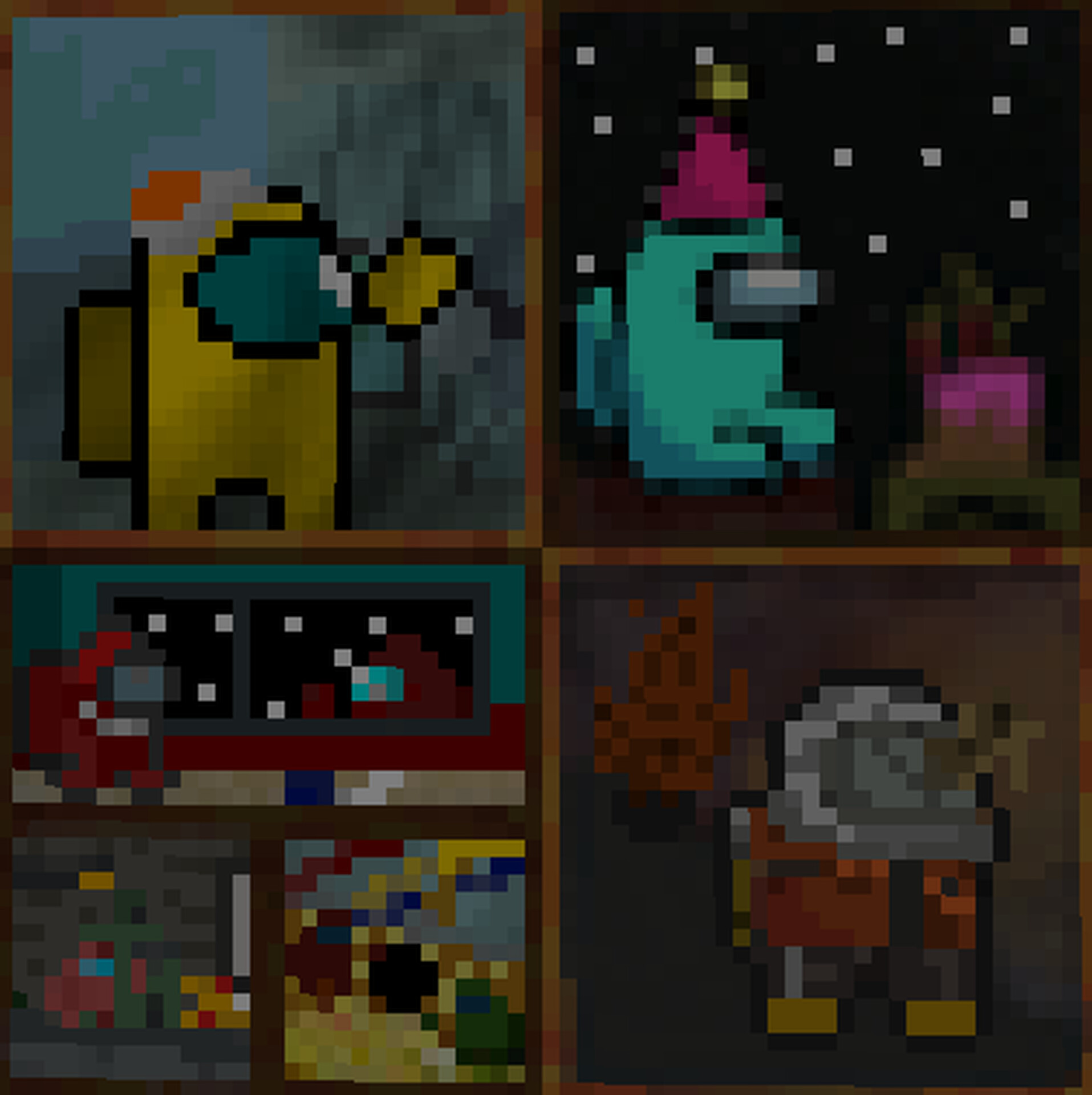 Kurry's Among Us Paintings Minecraft Texture Pack