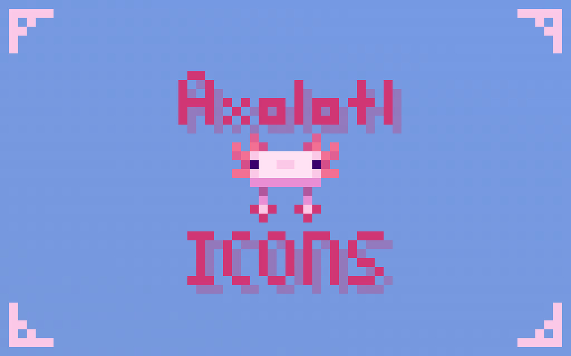 Axolotl Icons Minecraft Texture Pack