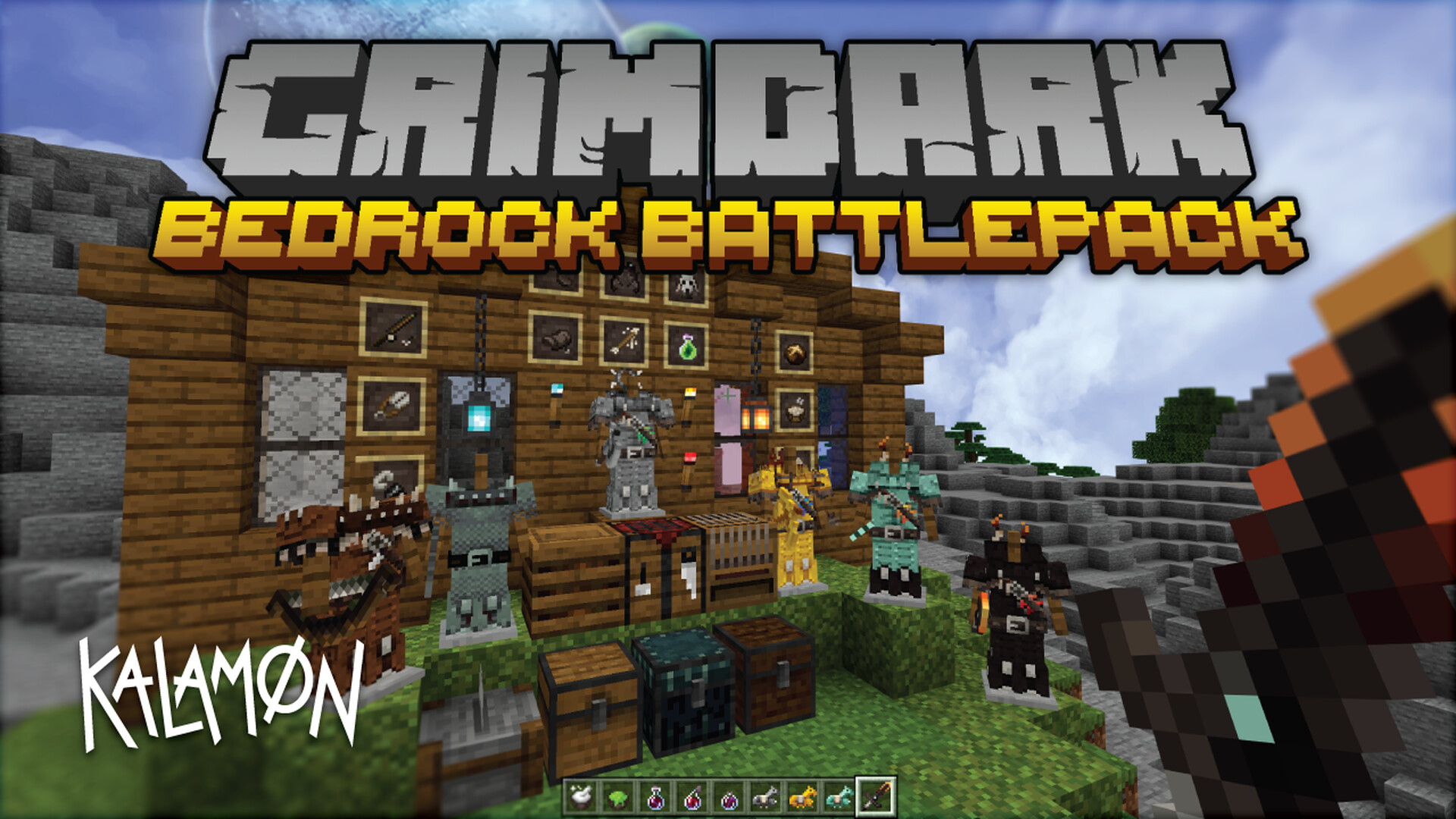 Kal's Grimdark Battlepack [Bedrock] Minecraft Texture Pack