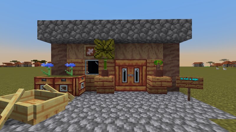 purpshroom baobab wood Minecraft Texture Pack