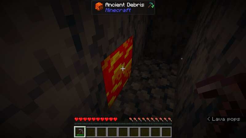 Highlighted Ancient Debris Minecraft Texture Pack