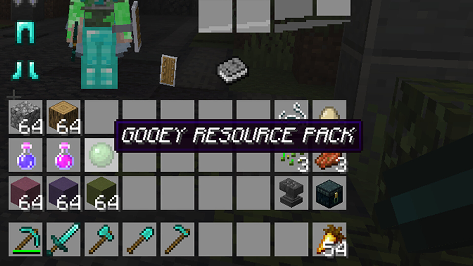 GOOEY - The Best GUI Resource Pack Minecraft Texture Pack