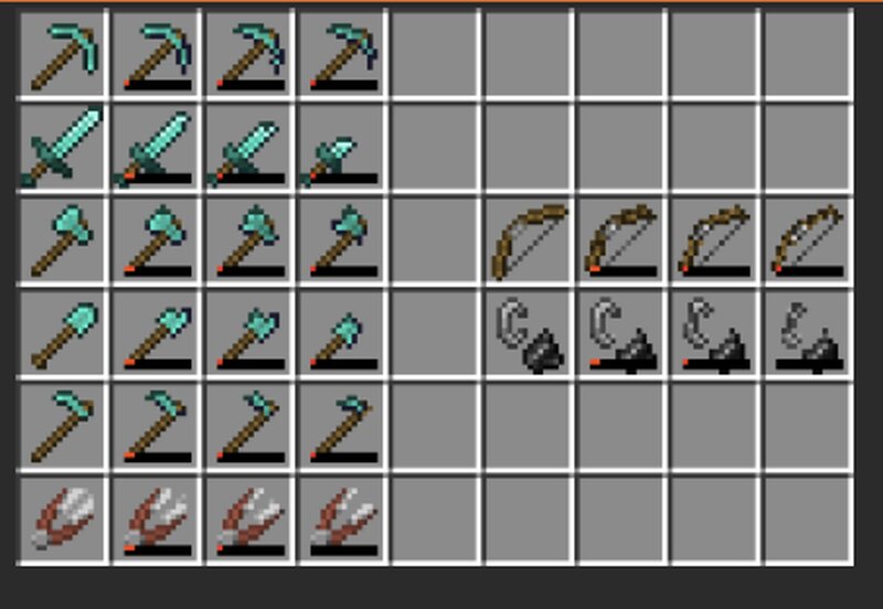 Short Sword & Diminishing Tools Texture Pack Minecraft Texture Pack