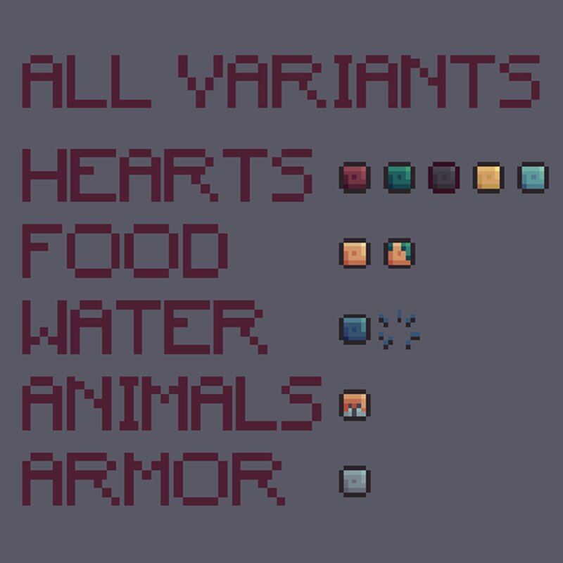 GemBars [1.19] Minecraft Texture Pack