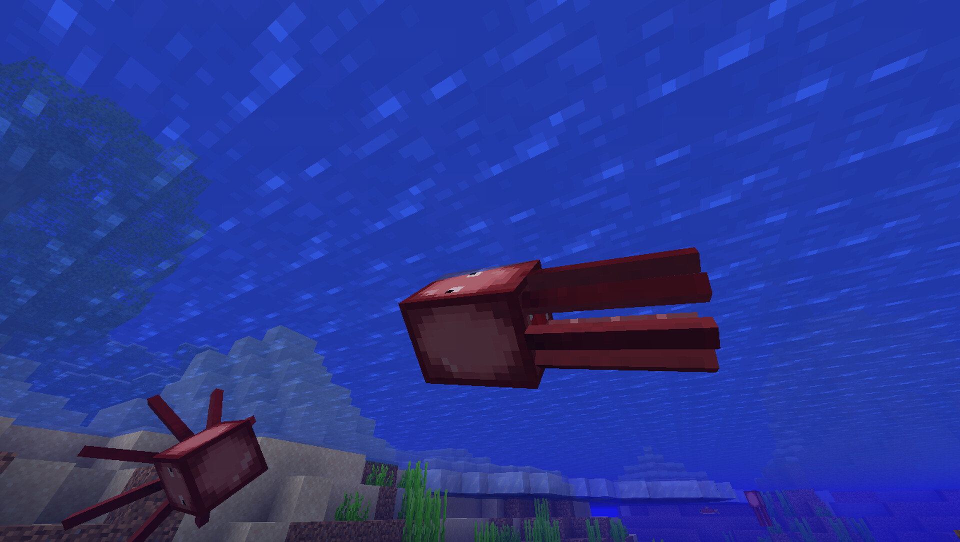 Crimson squid Minecraft Texture Pack