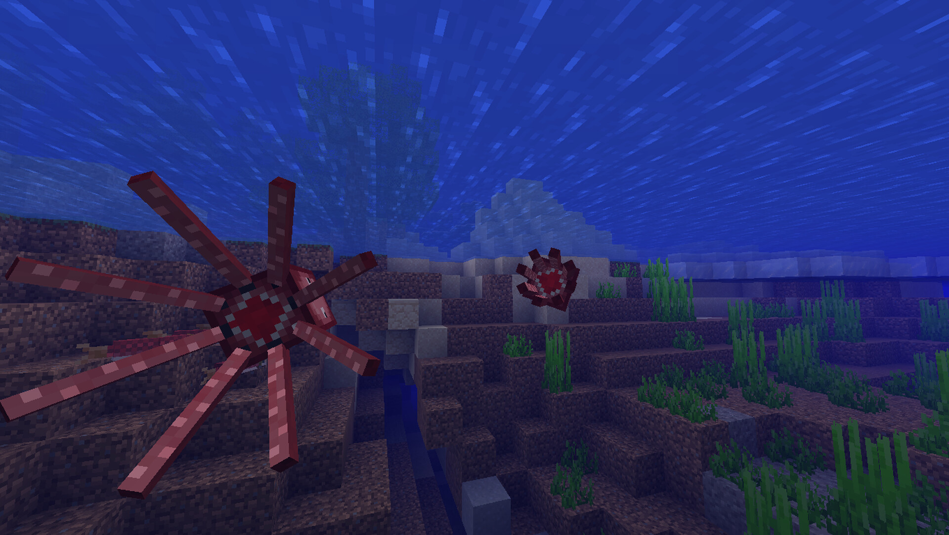 Crimson squid Minecraft Texture Pack
