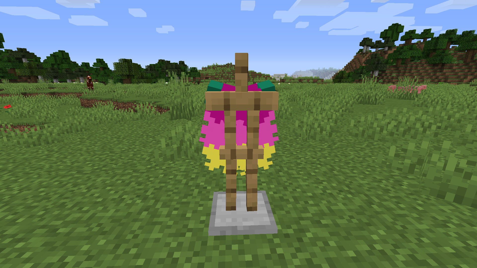 Spamton NEO elytra Minecraft Texture Pack