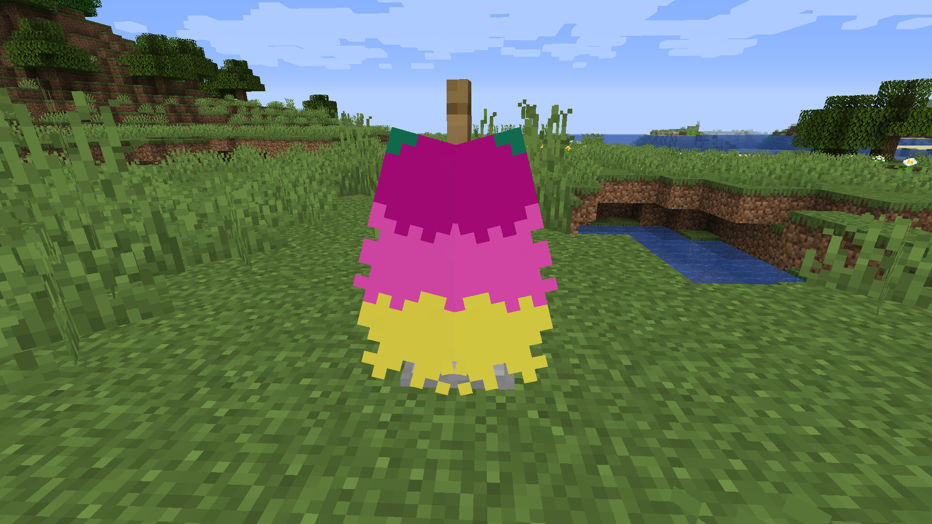 Spamton NEO elytra Minecraft Texture Pack