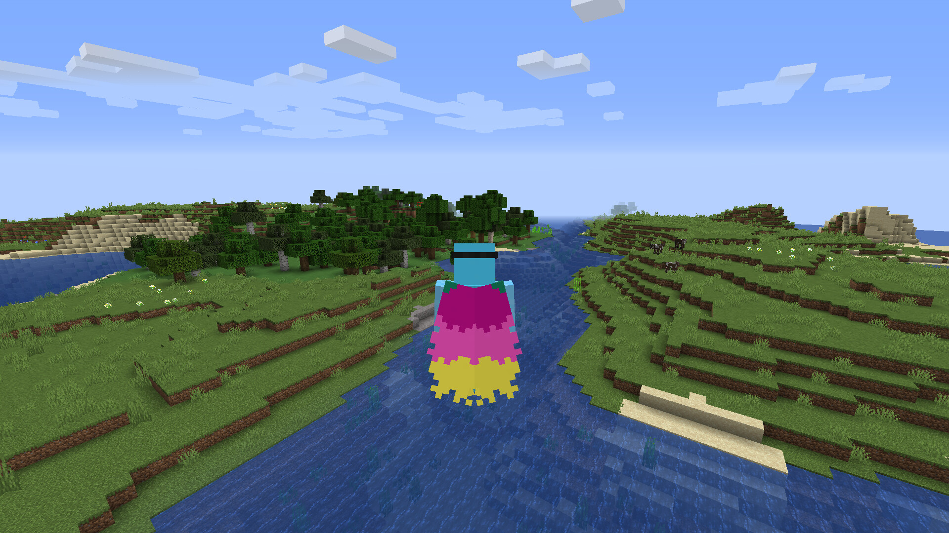 Spamton NEO elytra Minecraft Texture Pack