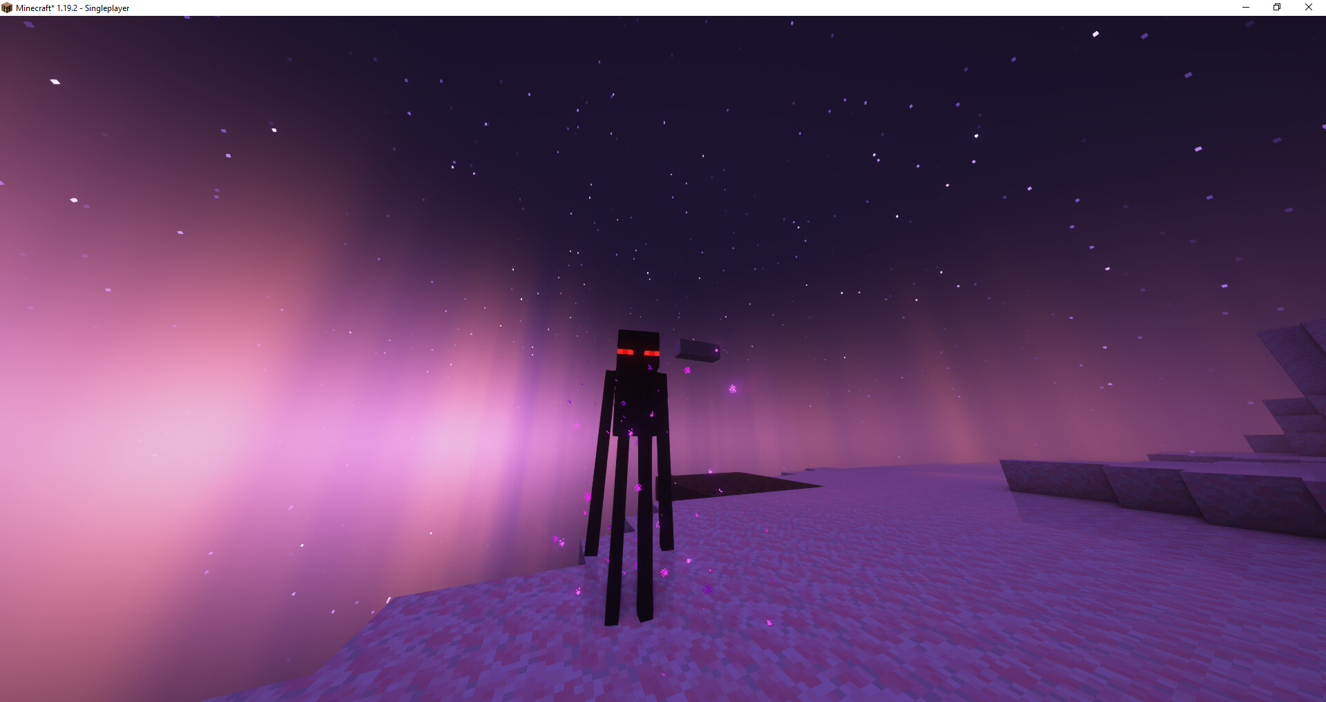 Red End Minecraft Texture Pack