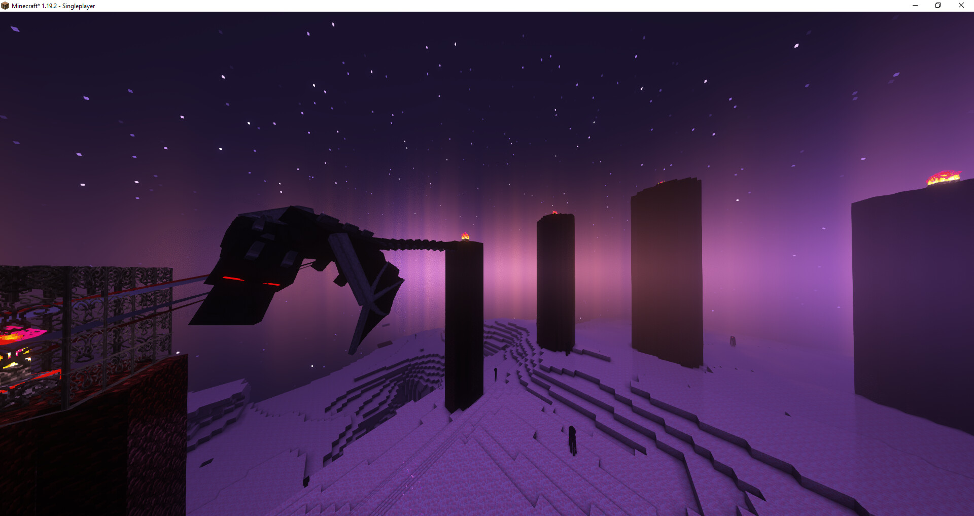 Red End Minecraft Texture Pack