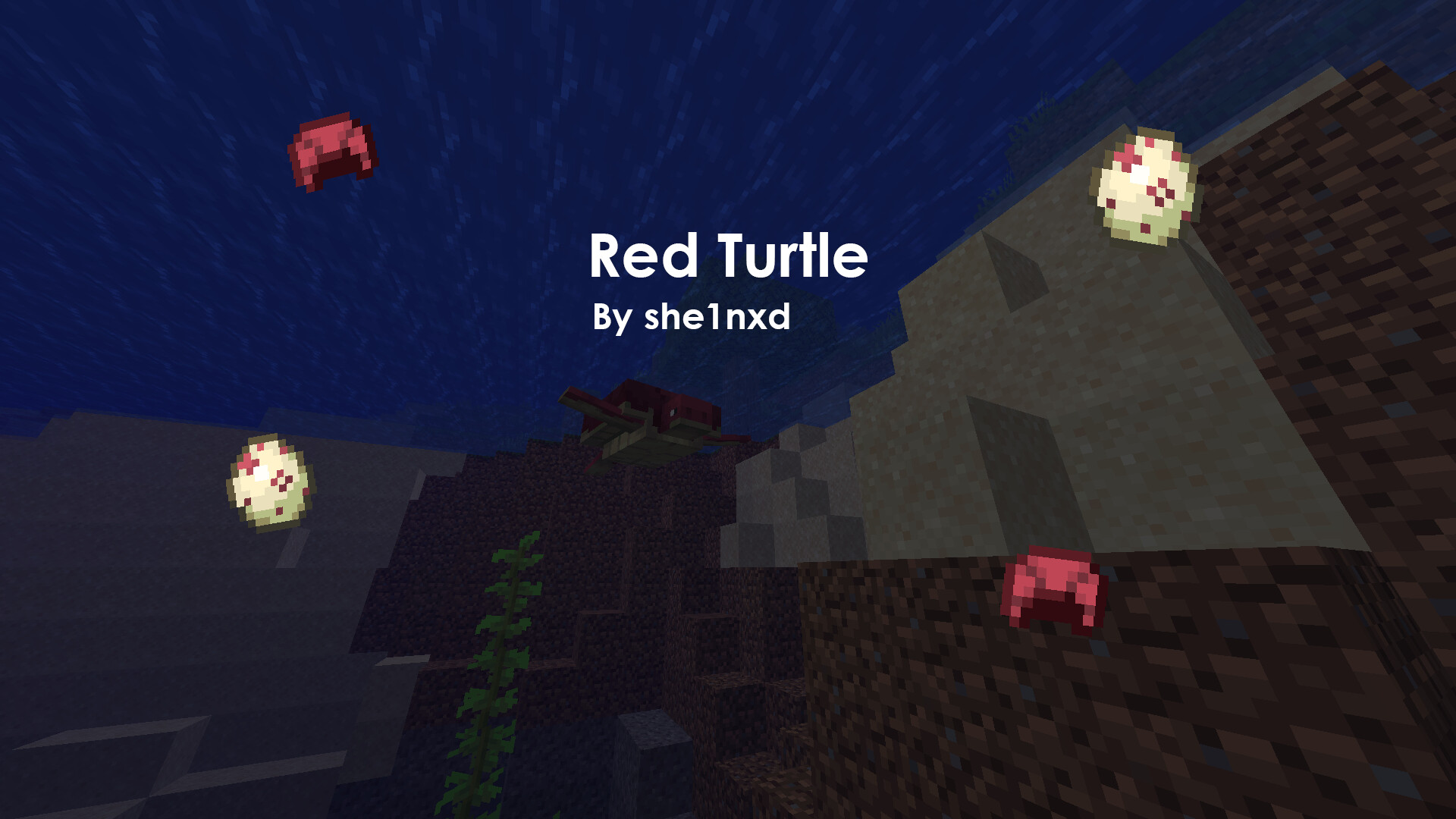 Red Turtle Minecraft Texture Pack
