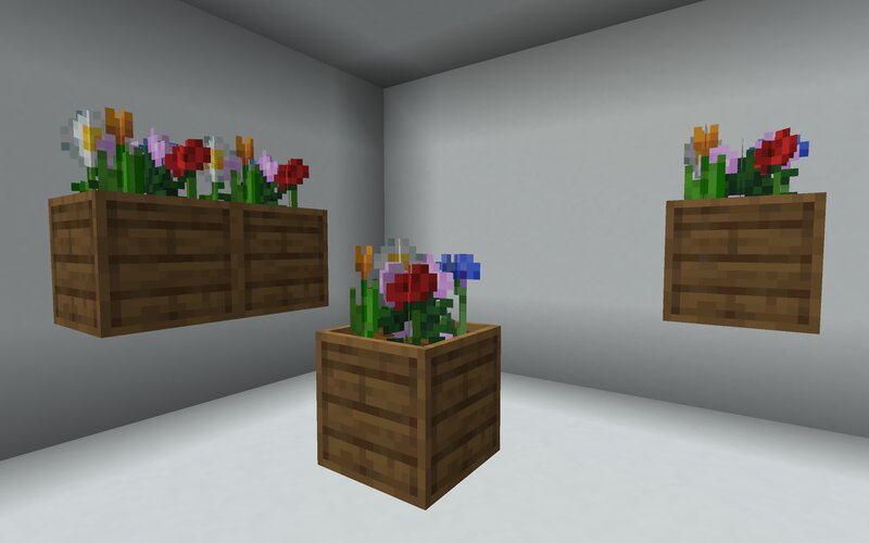 Os' Flower Box (custom model) Minecraft Texture Pack