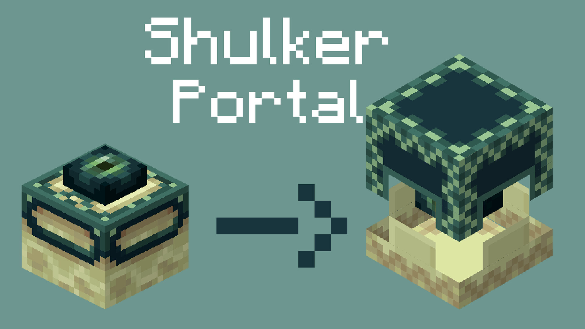 Shulker End Portal Minecraft Texture Pack