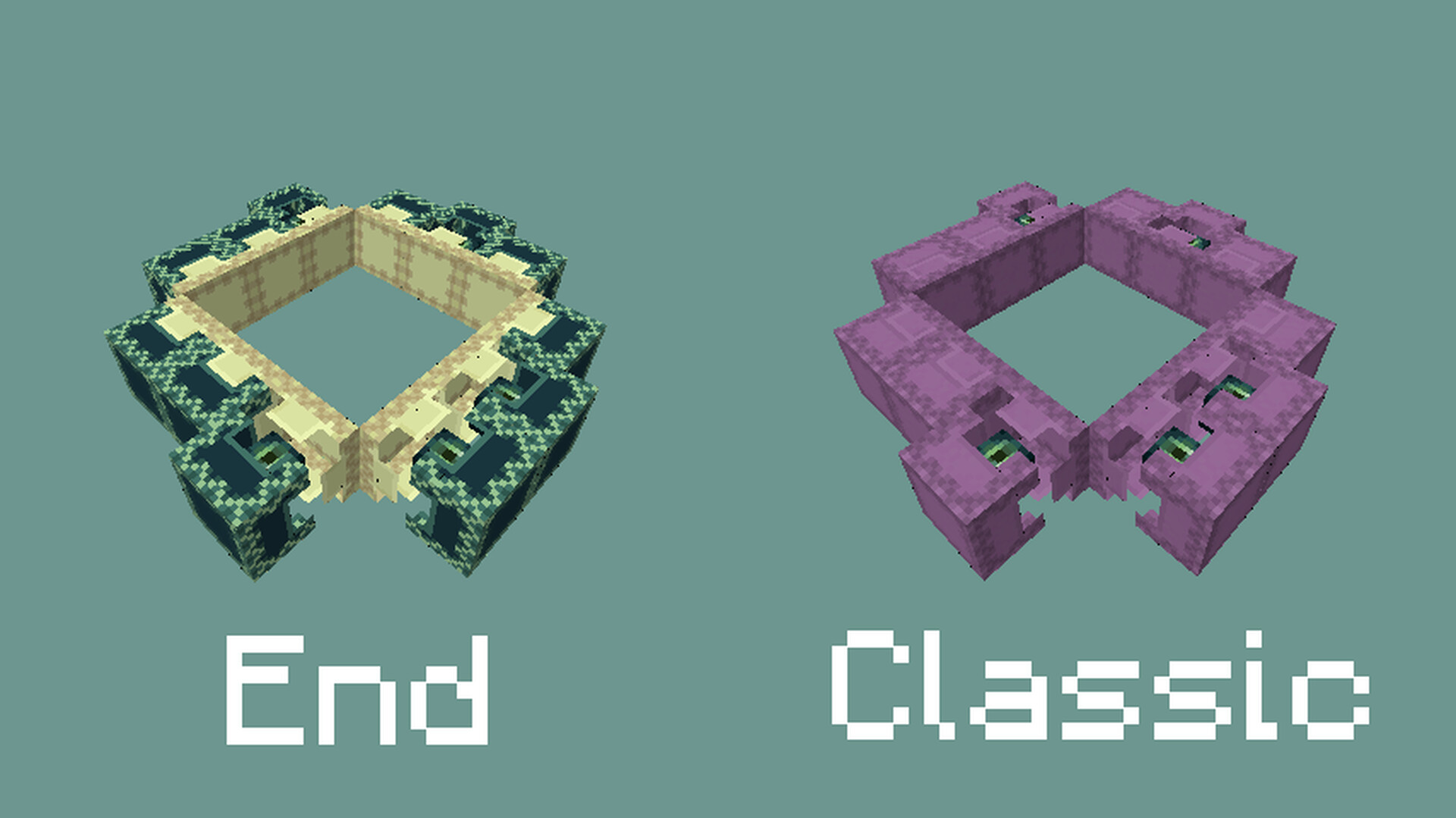 Shulker End Portal Minecraft Texture Pack