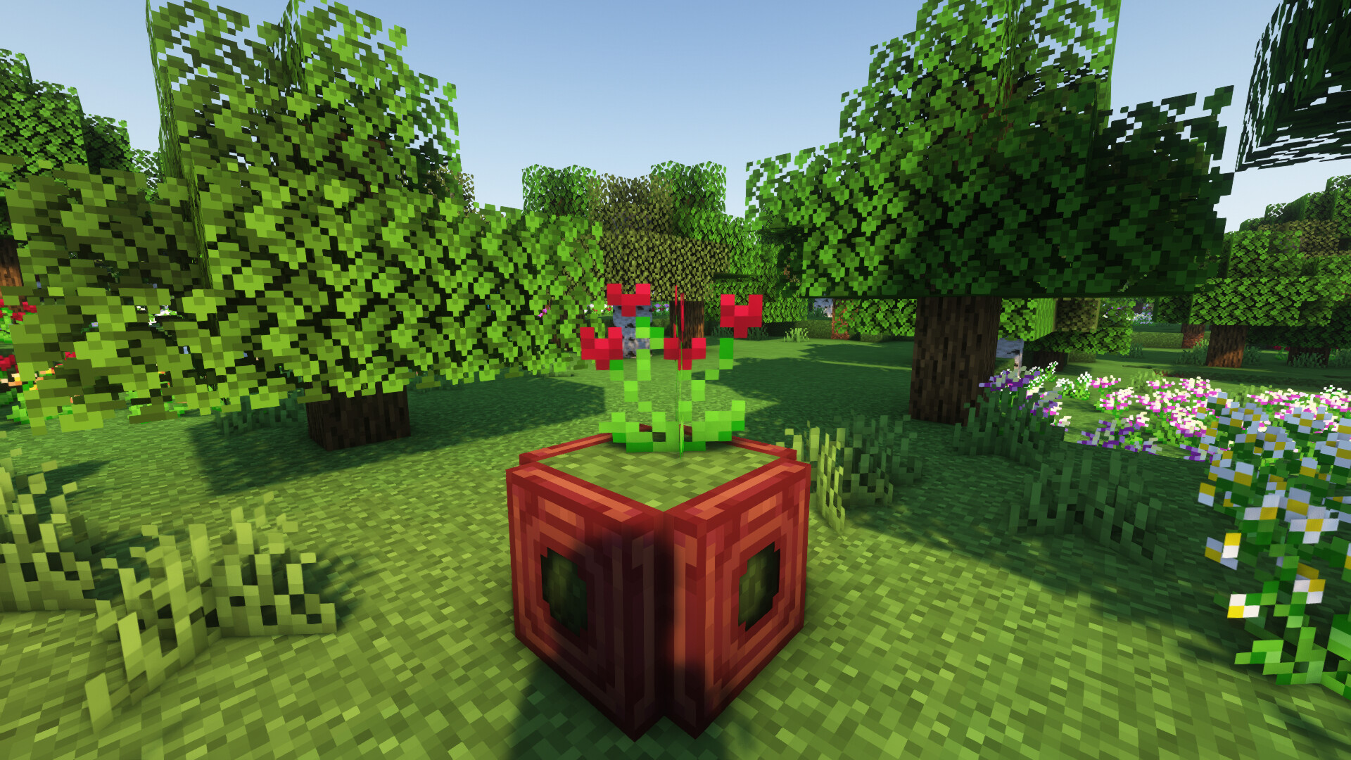 Bushy Flowers! Minecraft Texture Pack