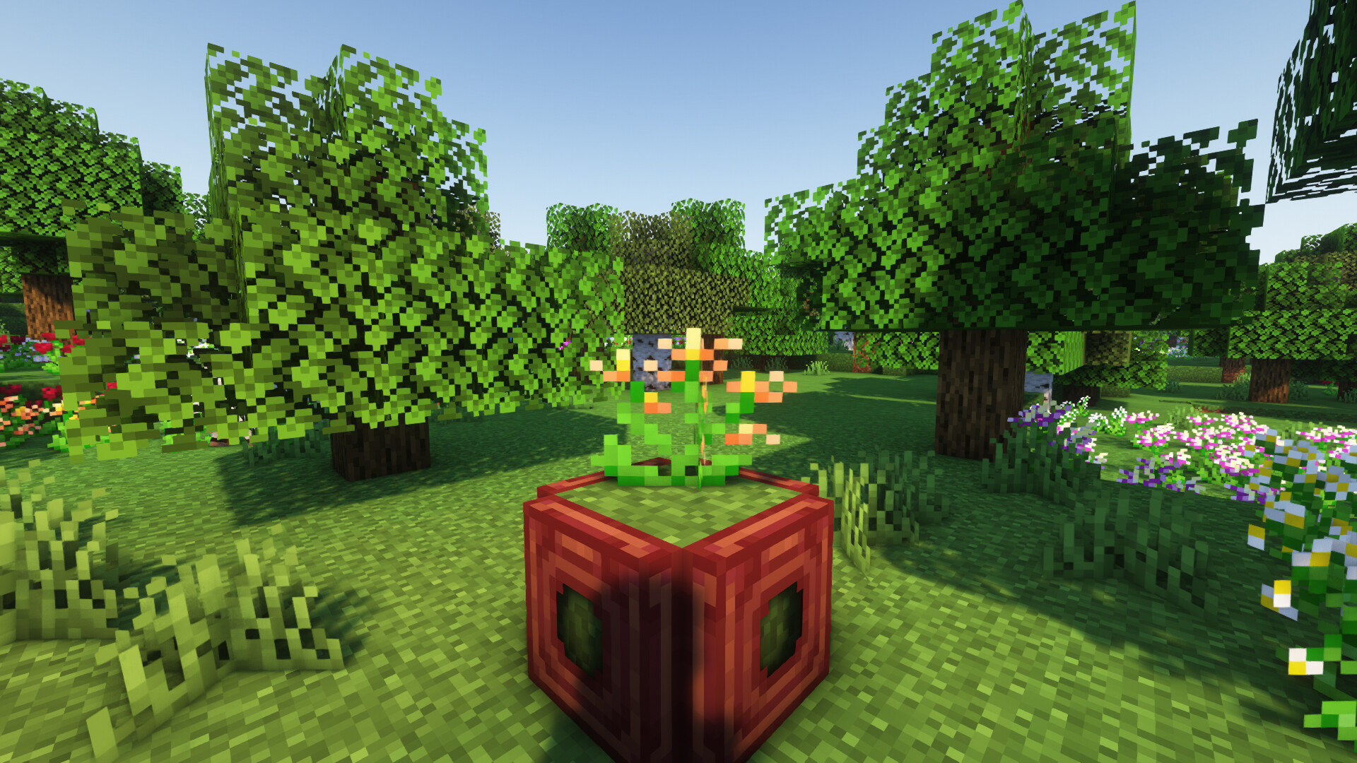 Bushy Flowers! Minecraft Texture Pack