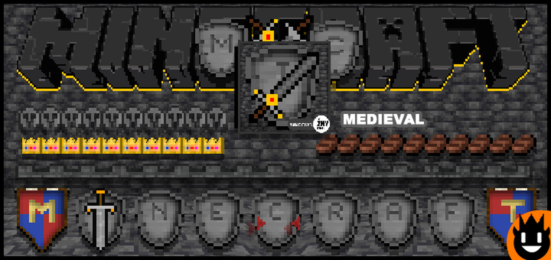 MEDIEVAL [BEDROCK] ⚔️ Minecraft Texture Pack