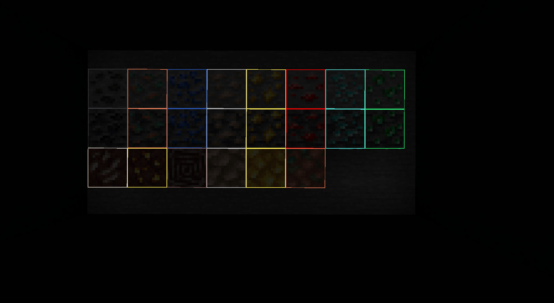 Subtly Glowing Ores Minecraft Texture Pack