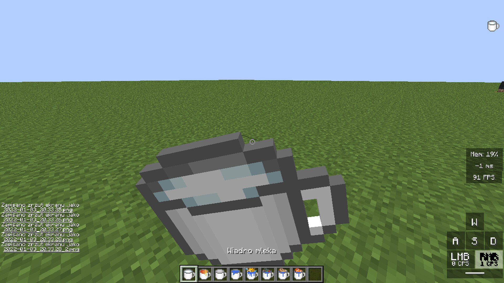 A Bucket is a Cup 1.16.5 TXT Minecraft Texture Pack