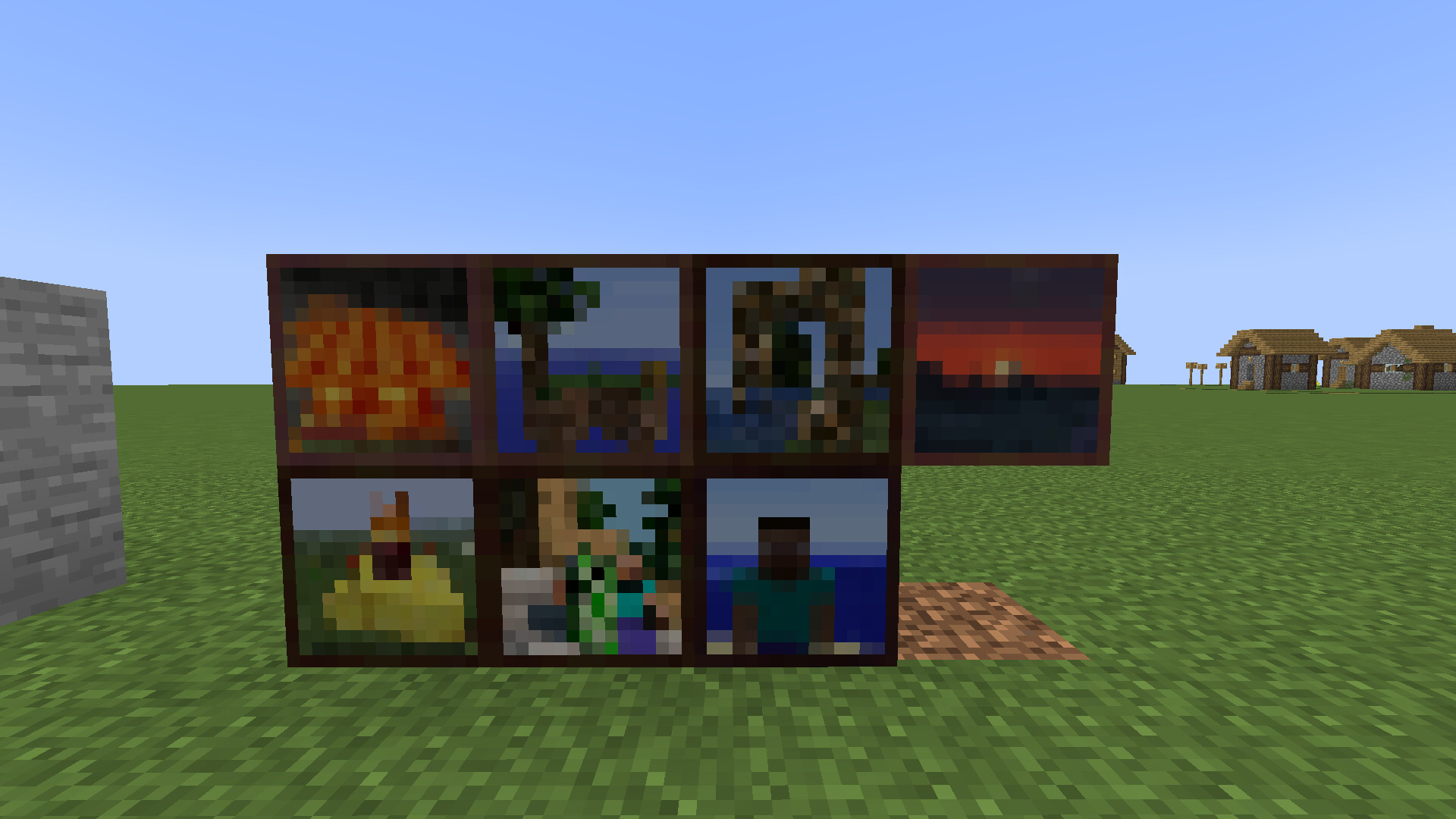 A Touch of Minecraft - Nostalgic Paintings Minecraft Texture Pack