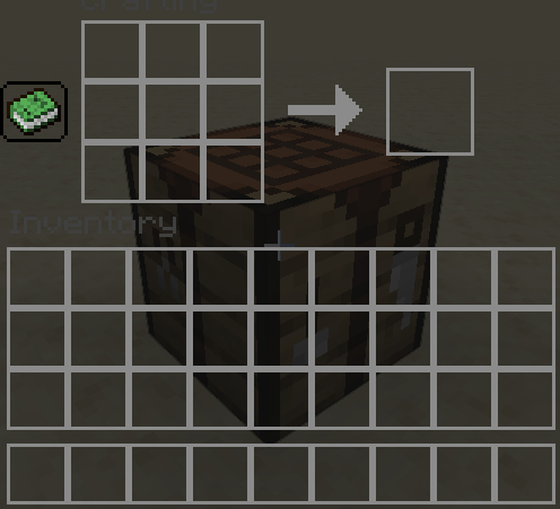 clear inventorys and menues Minecraft Texture Pack