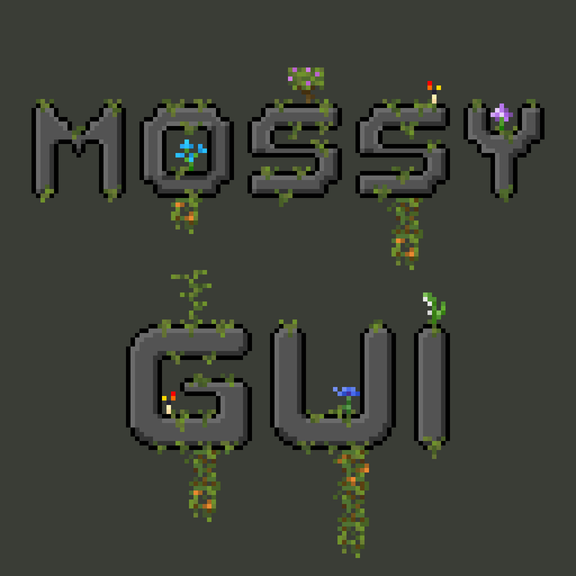 Mossy Gui Minecraft Texture Pack