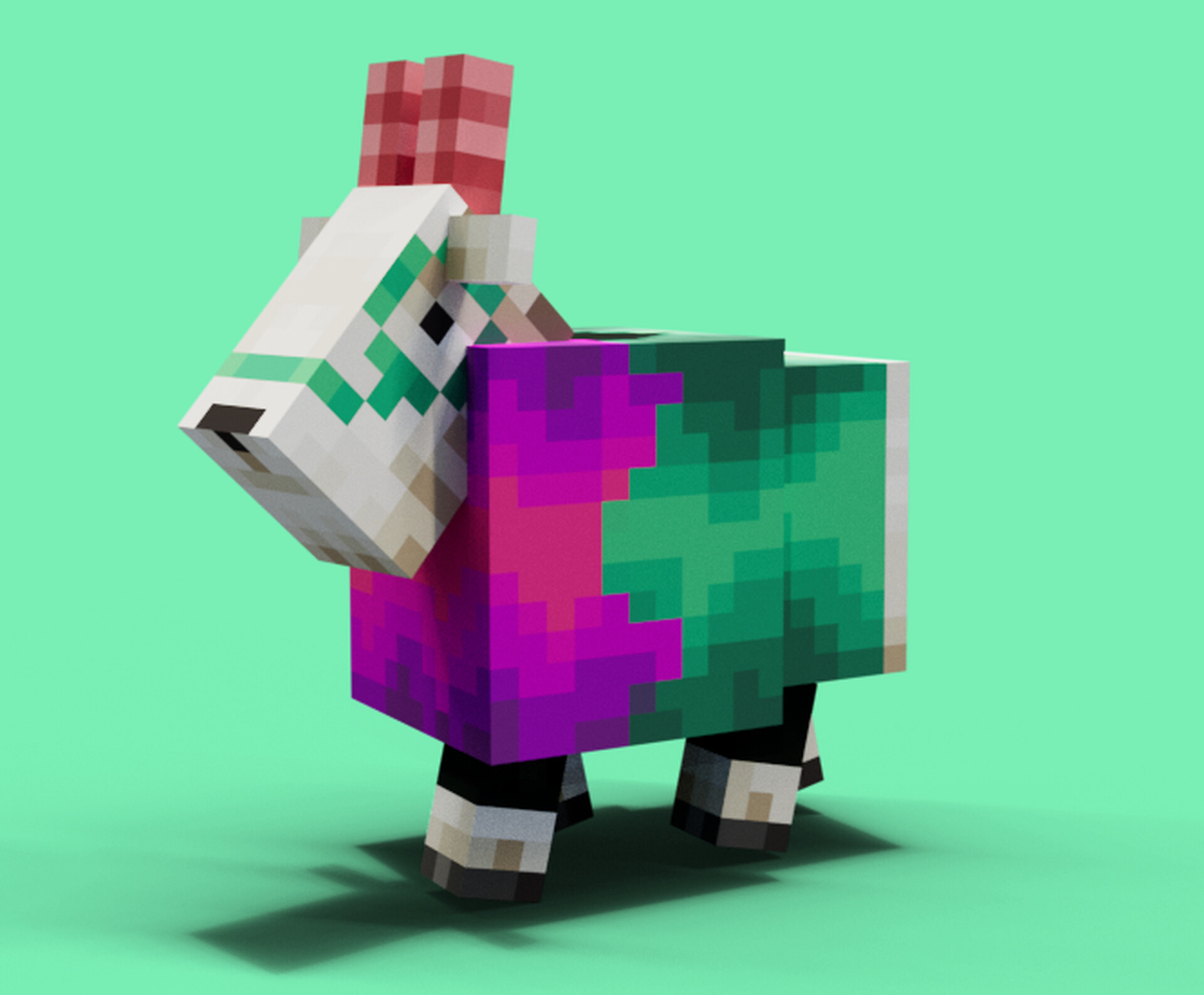 Ralsei Goat [Deltarune] Minecraft Texture Pack