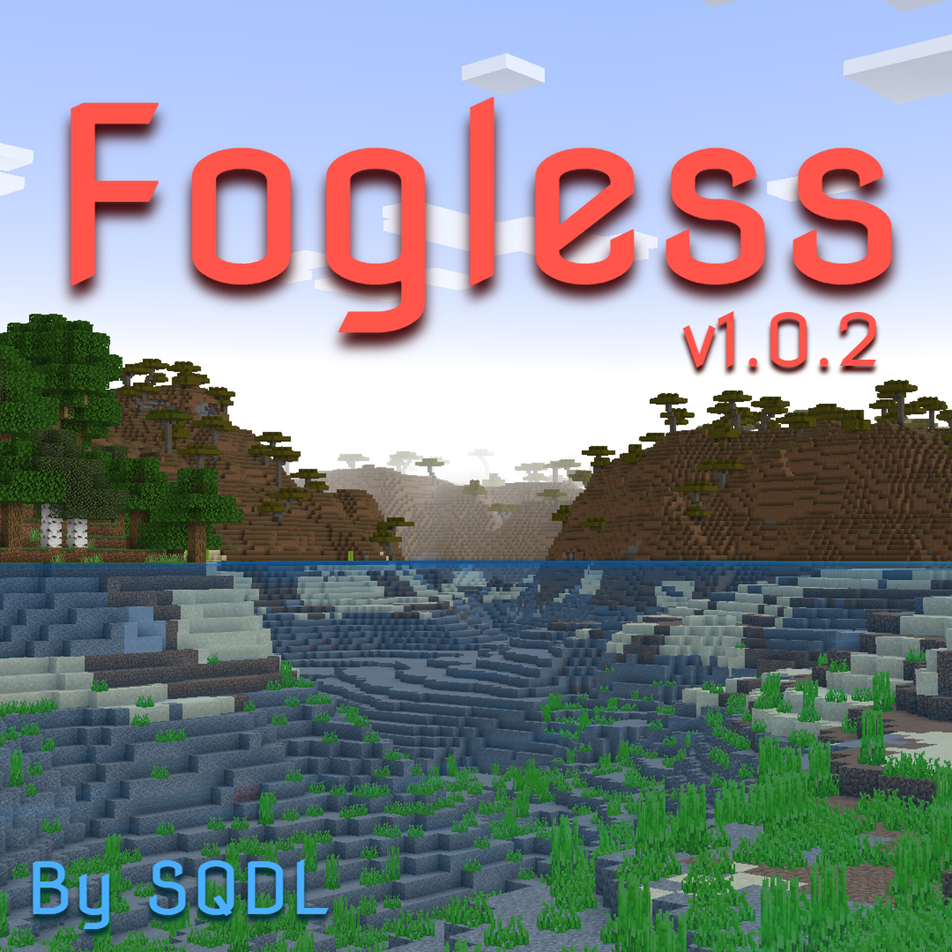 Fogless (Bedrock) Minecraft Texture Pack