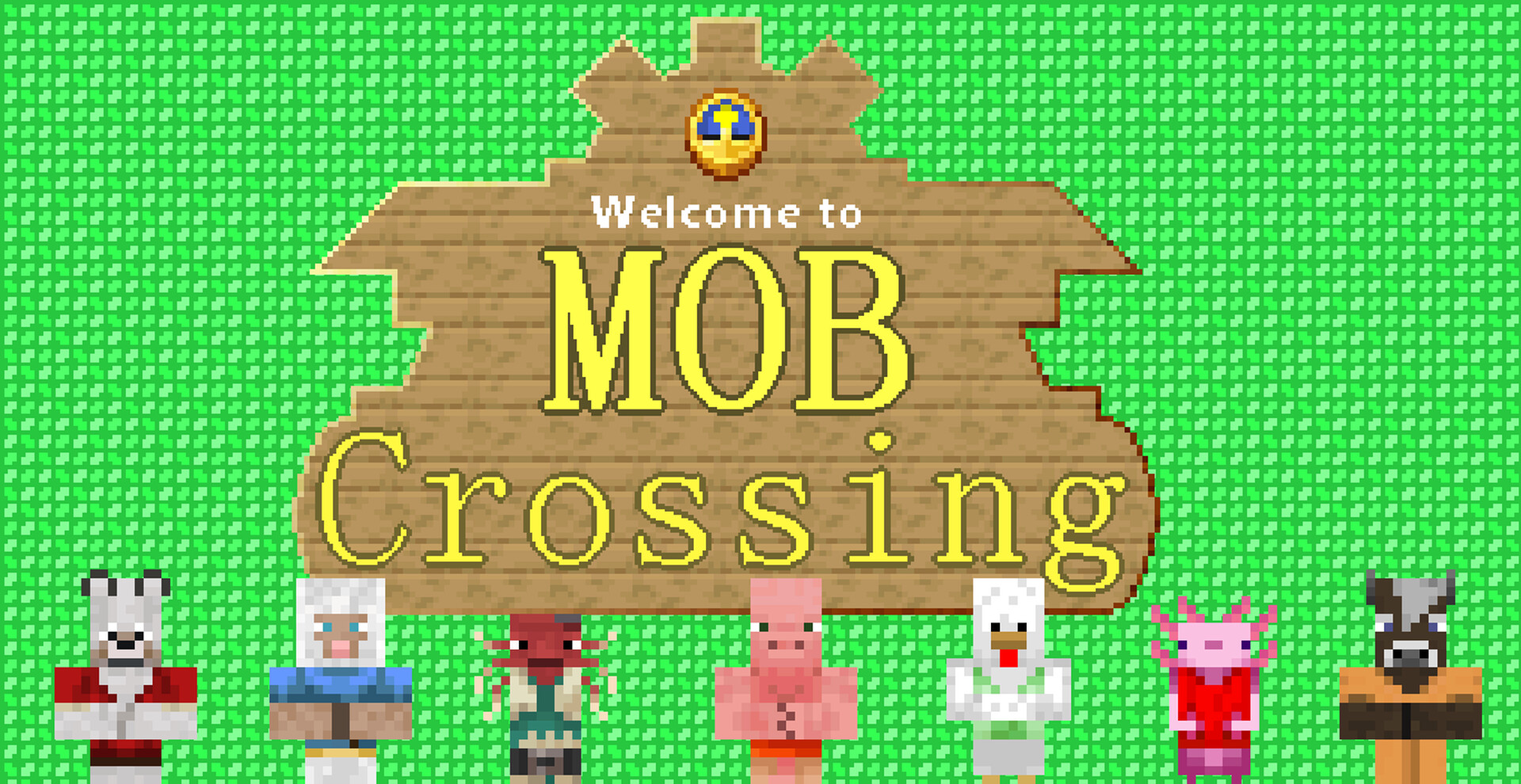 𝙼𝙾𝙱 𝙲𝚛𝚘𝚜𝚜𝚒𝚗𝚐 Minecraft Texture Pack