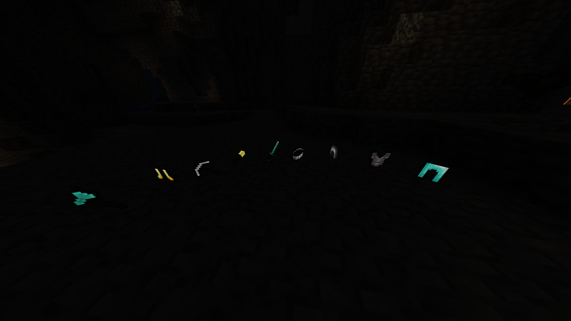 Glowing items Minecraft Texture Pack