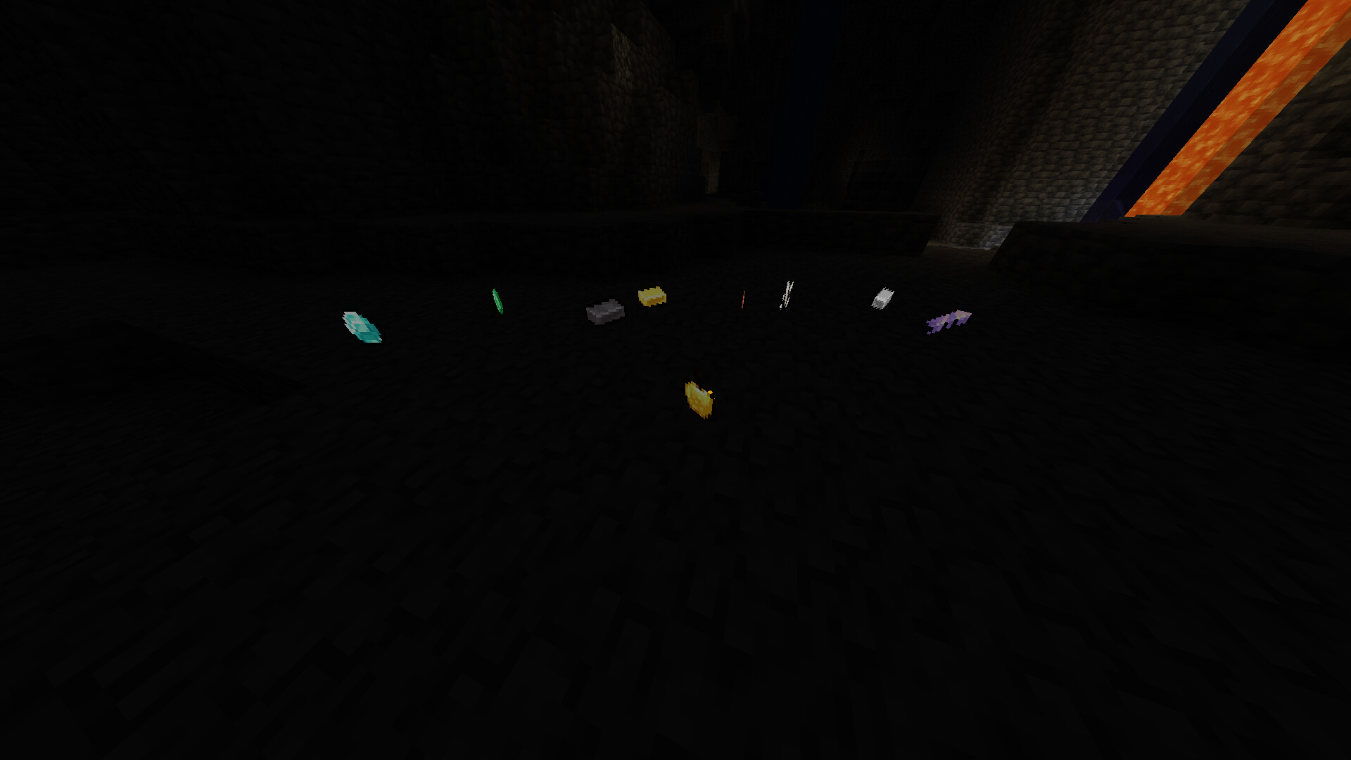 Glowing items Minecraft Texture Pack