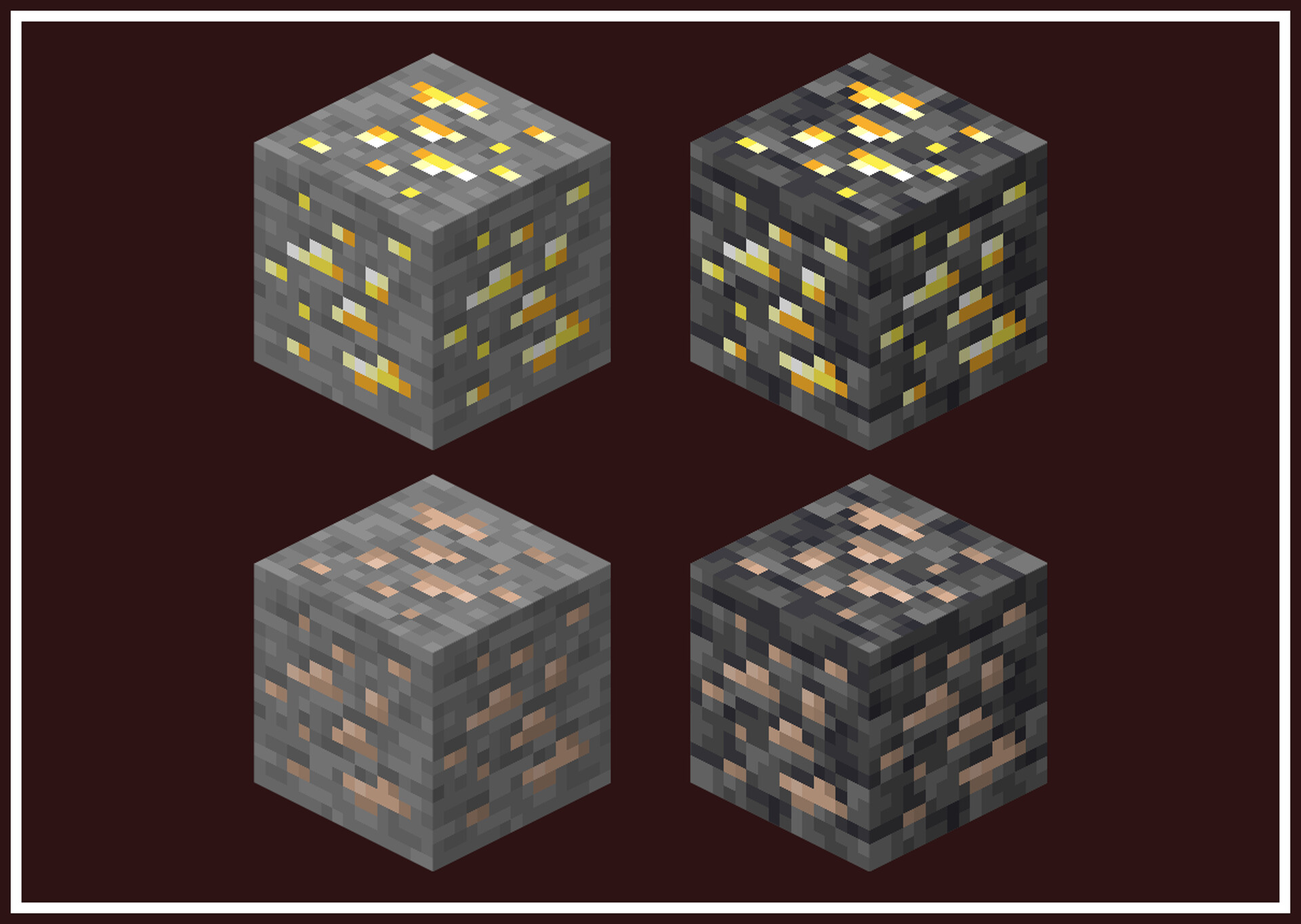 Classical Ores Minecraft Texture Pack