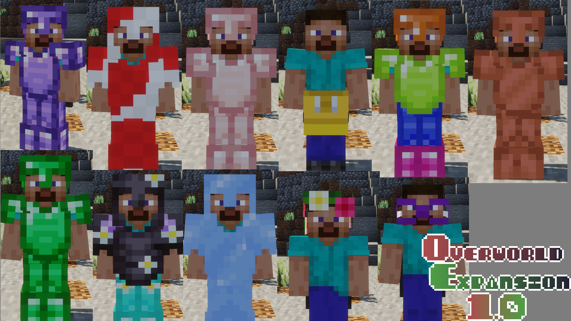 Overworld Expansion 1.0 OVER 1000 FEATURES (OPTIFINE REQUIRED ...