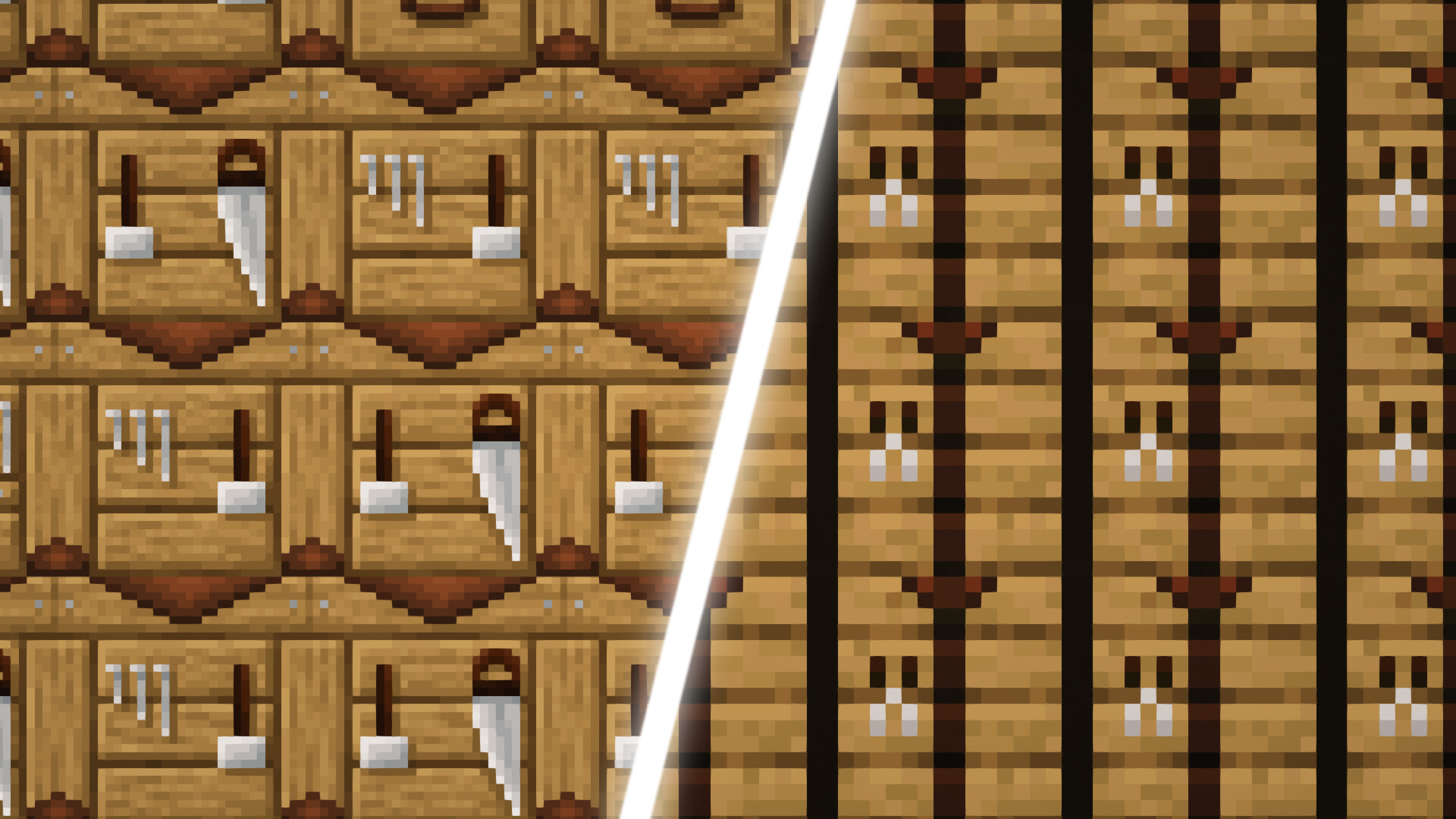 Consistent Leather & Crafting Table Minecraft Texture Pack