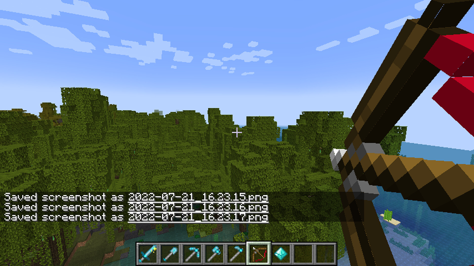 Dreamspace Diamond Sword and Tools + Diamond and Bow! Minecraft Texture ...