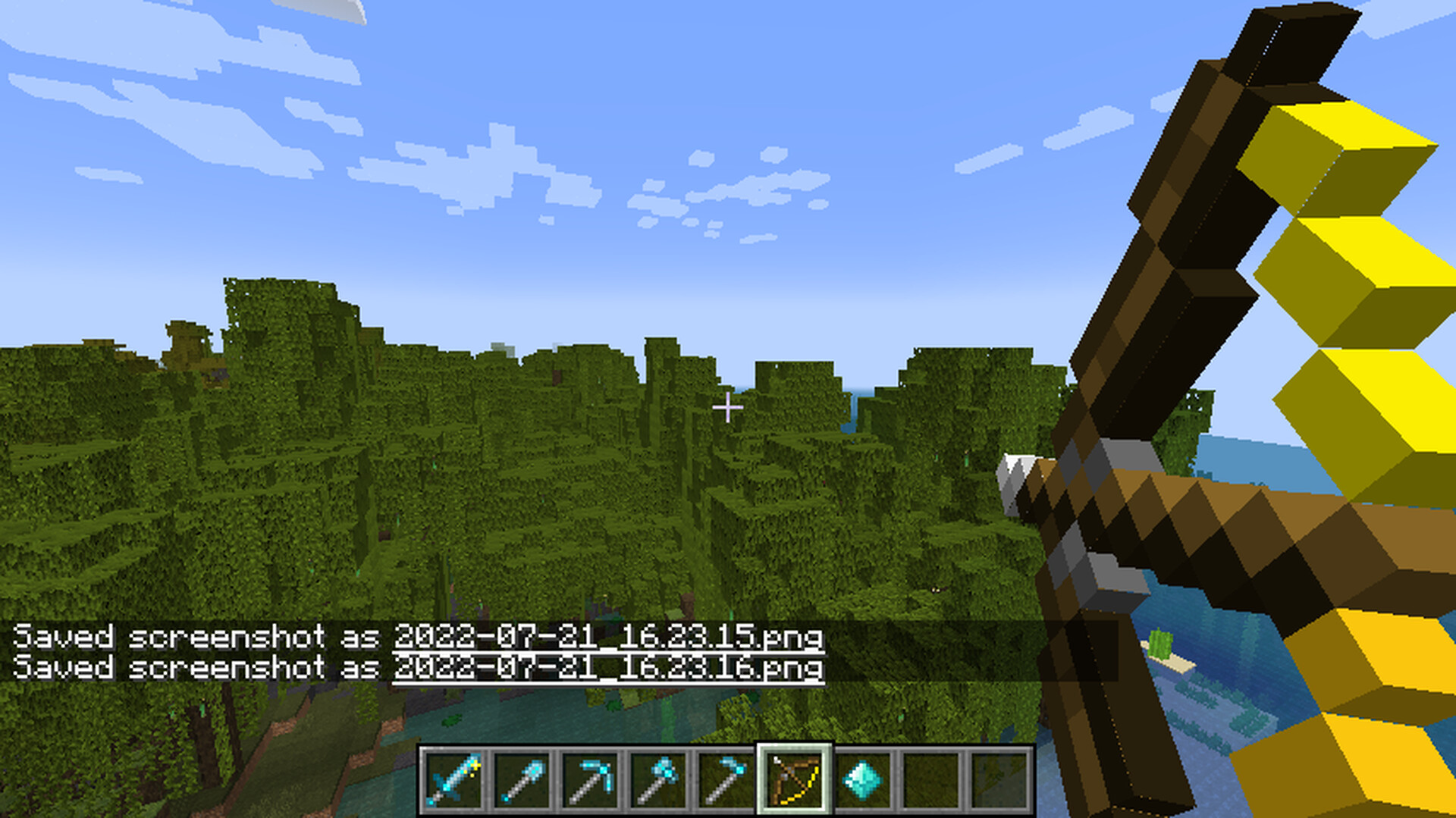 Dreamspace Diamond Sword and Tools + Diamond and Bow! Minecraft Texture ...