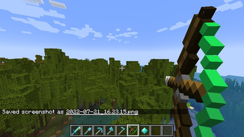 Dreamspace Diamond Sword and Tools + Diamond and Bow! Minecraft Texture ...