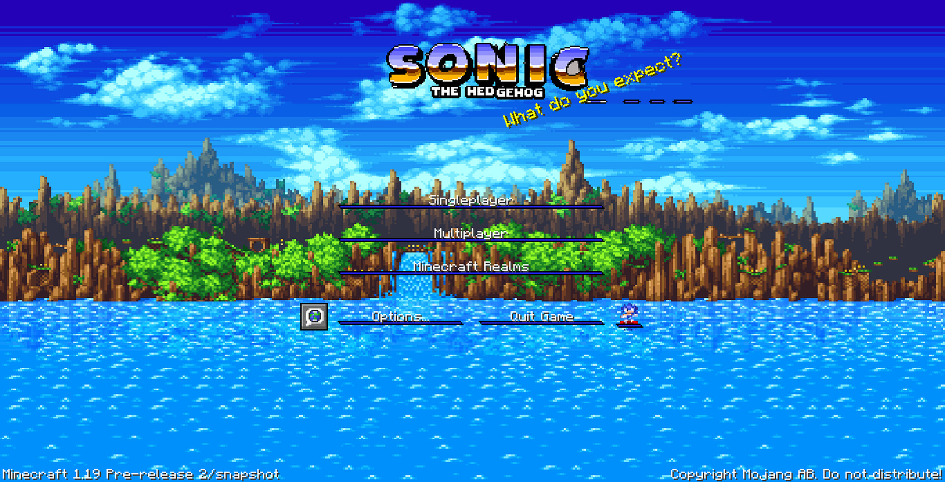 Sonic Textures Minecraft Texture Pack