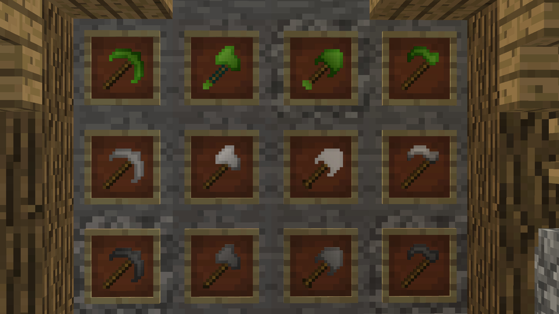 Peachy pack [16x] emerald recolor Minecraft Texture Pack