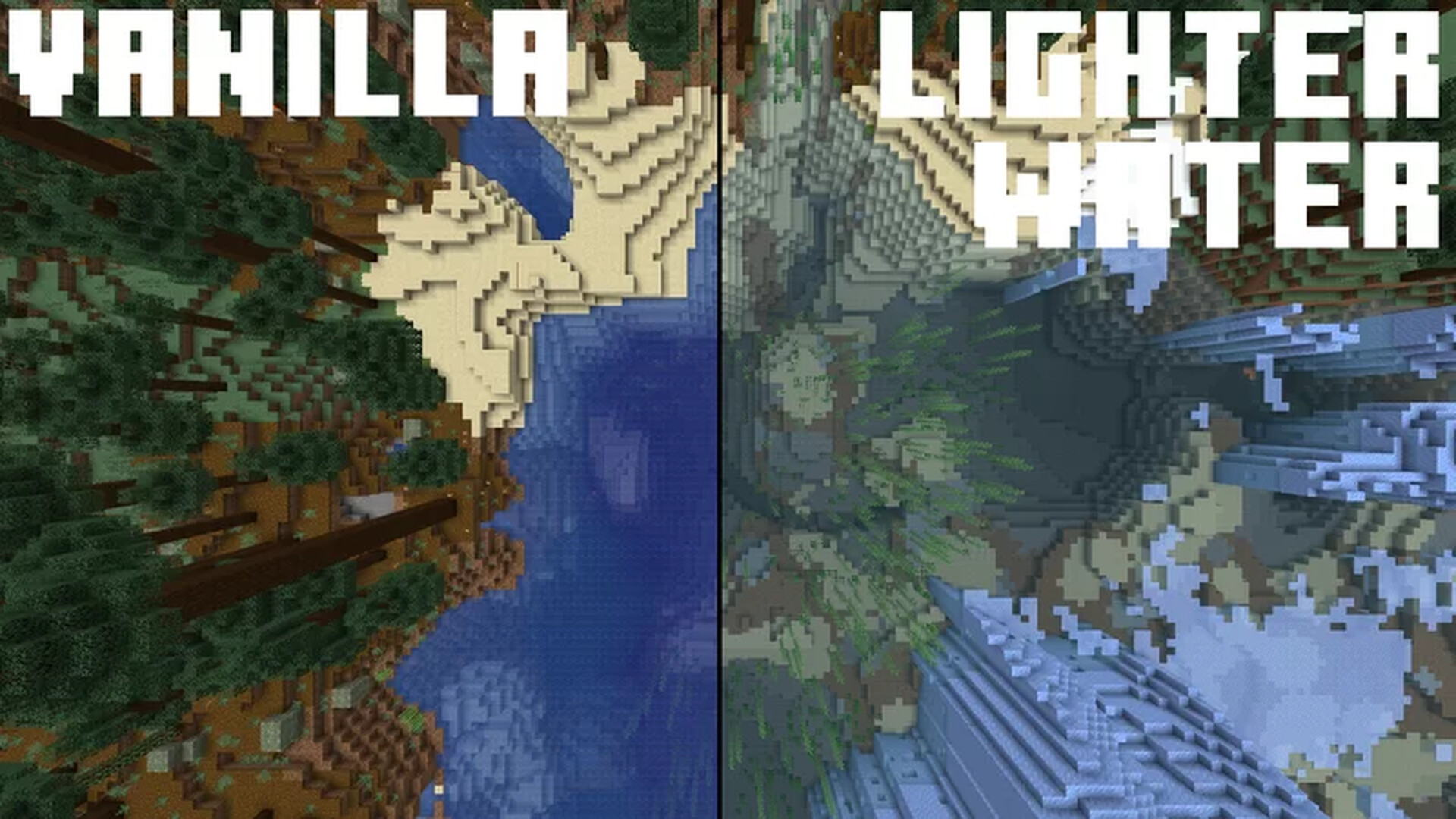 Lighter Water - a pack by Enchanted_Games Minecraft Texture Pack